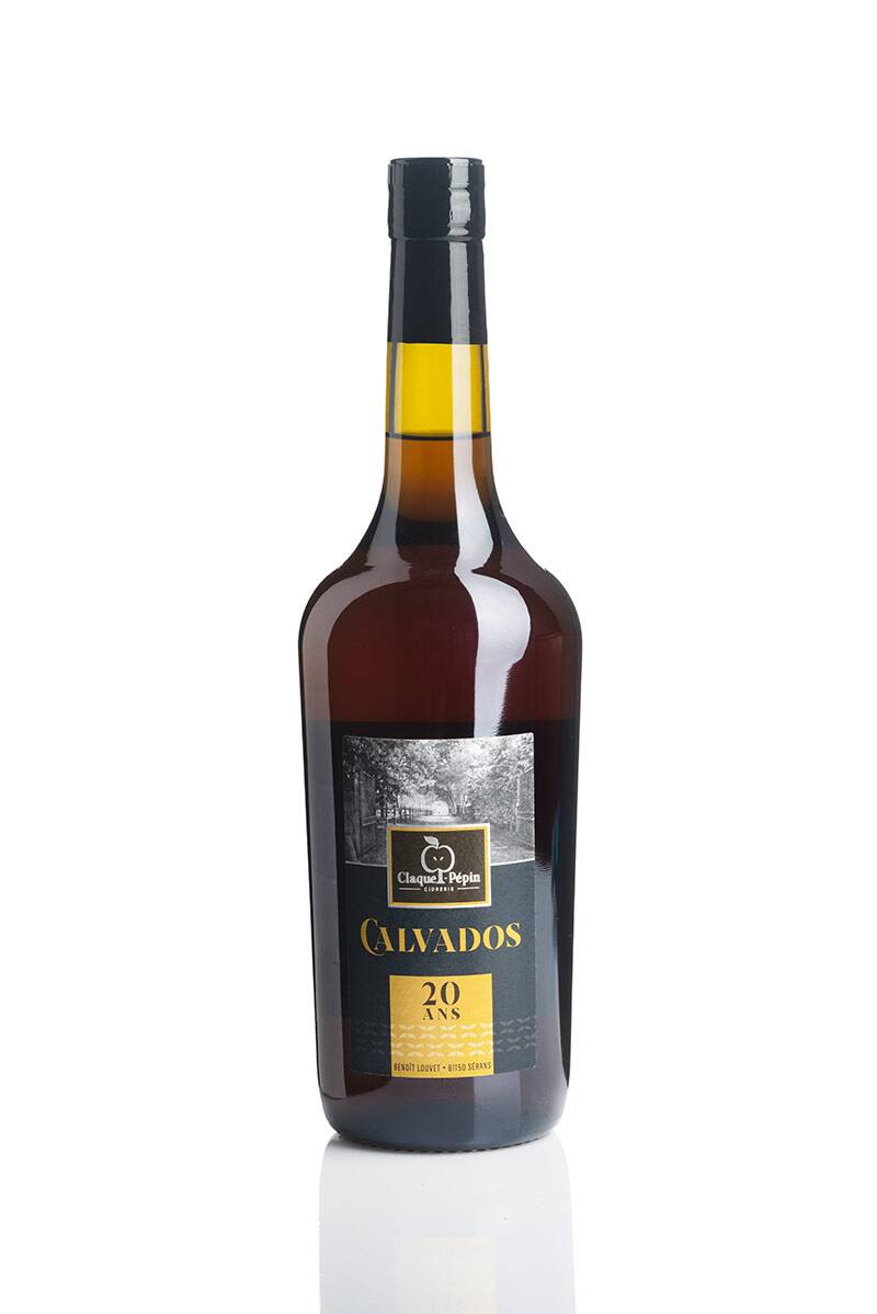 Calvados Bio Claque-Pépin. Calvados AOC de Normandie